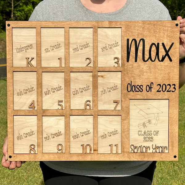 School Picture Frame - Etsy