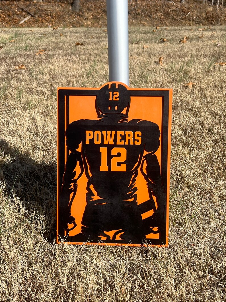 Personalized Football Jersey Sign Custom Football Player - Etsy