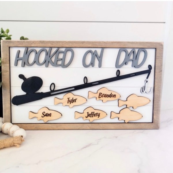 Fishing Pole Picture Frame - Etsy