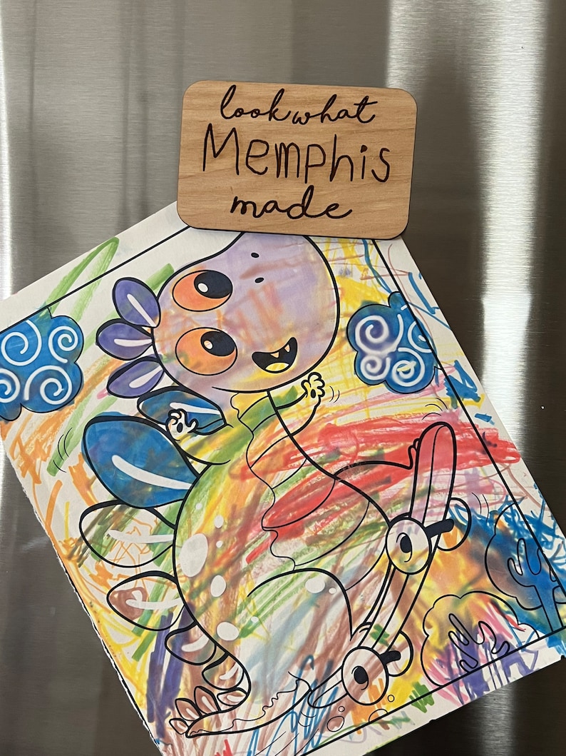 42 Unique Ways to Display Kids Artwork