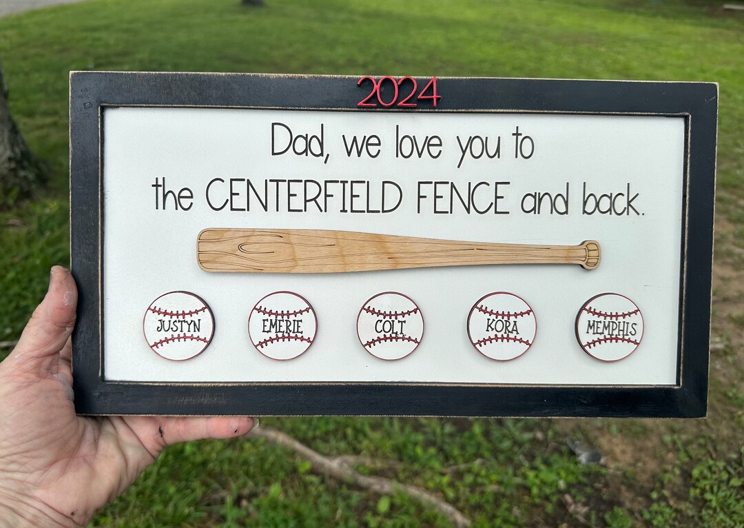 Father's Day Baseball Personalized Gift, Gifts for Dad, Father's Day ...