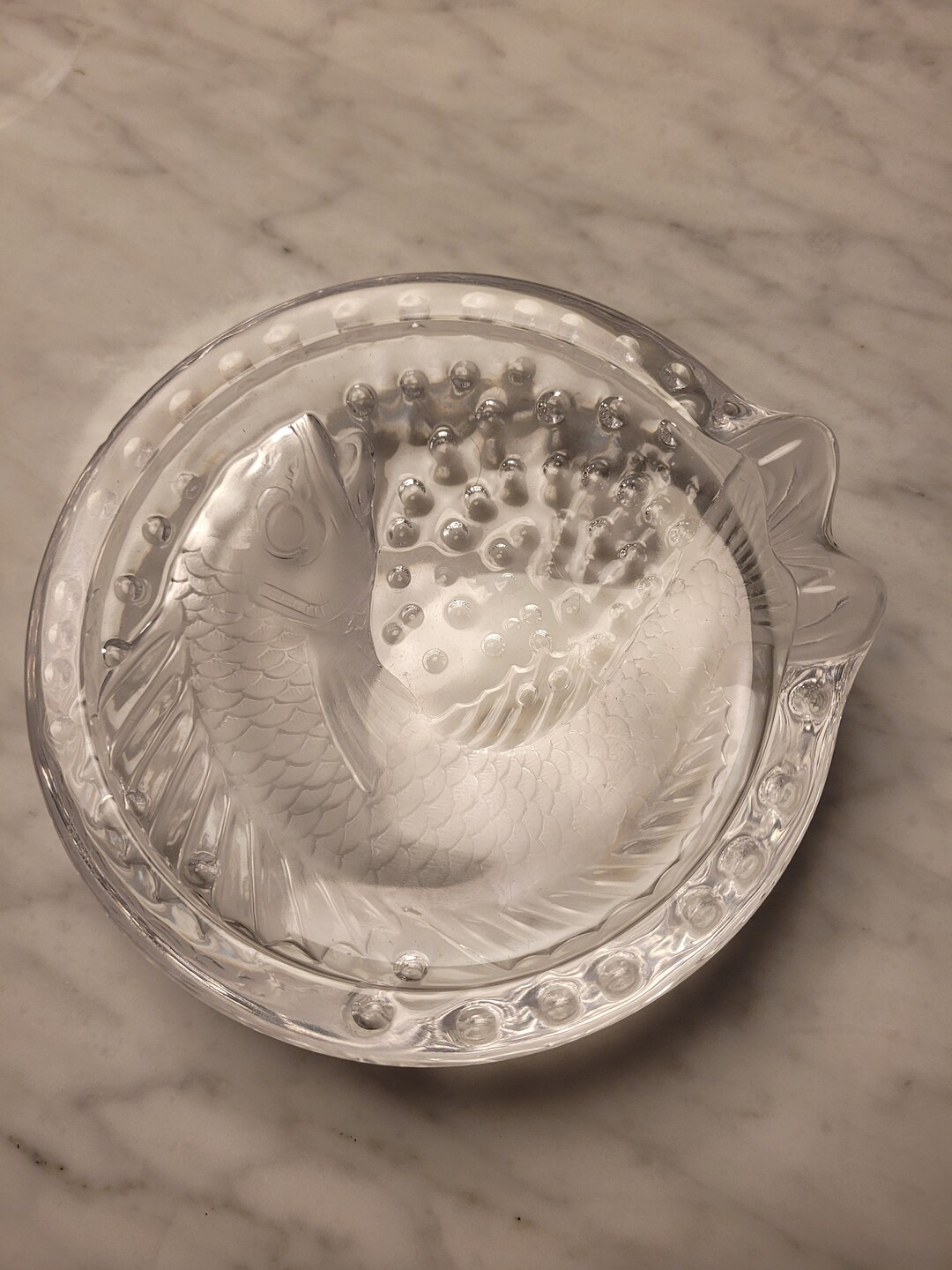 Lalique Koi Fish Ashtray Signed - Etsy