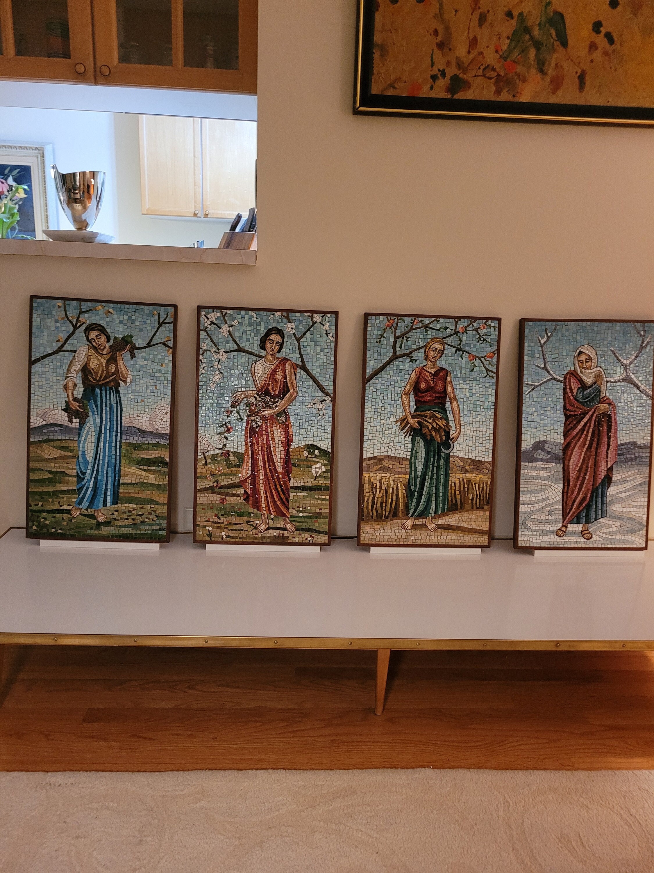 MCM MOSIAC -four Seasons - Etsy