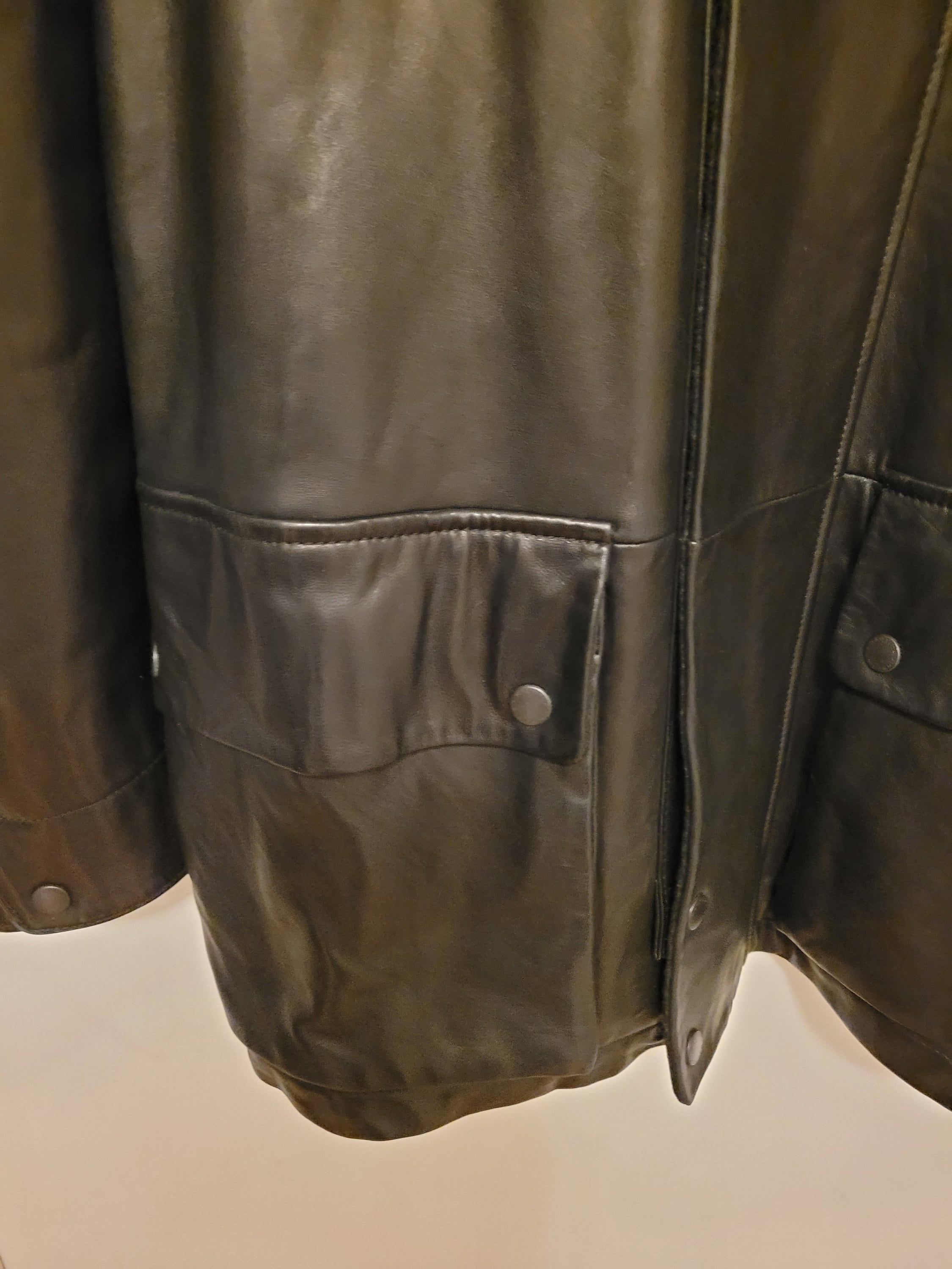 Men's Nautica Leather Jacket - Etsy