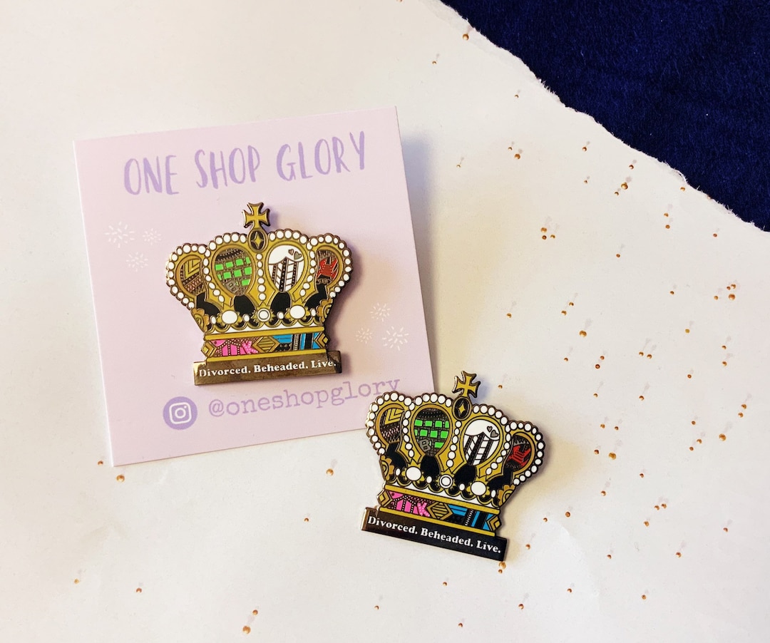 Six the Musical Hard Enamel Pin - Theater Fans Broadway Song - Etsy