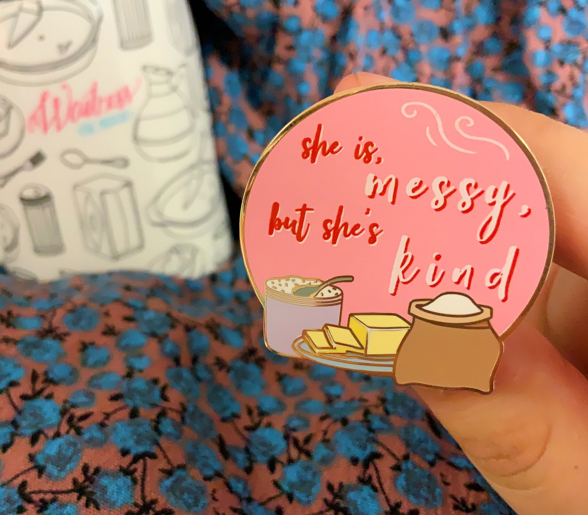 Waitress the Musical Hard Enamel Pin - Sara Bareilles Broadway - Etsy