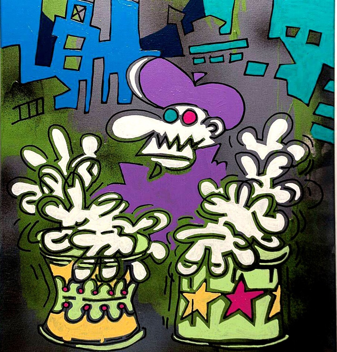 8 X 10 Mr. Beat With Bongos Glossy Print Signed and Numbered Limited ...