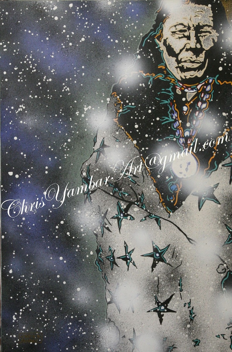 Ratu Tsa Kntesa Tu Pawnee Sun Chief (1870) Print 19" X 27" - Etsy