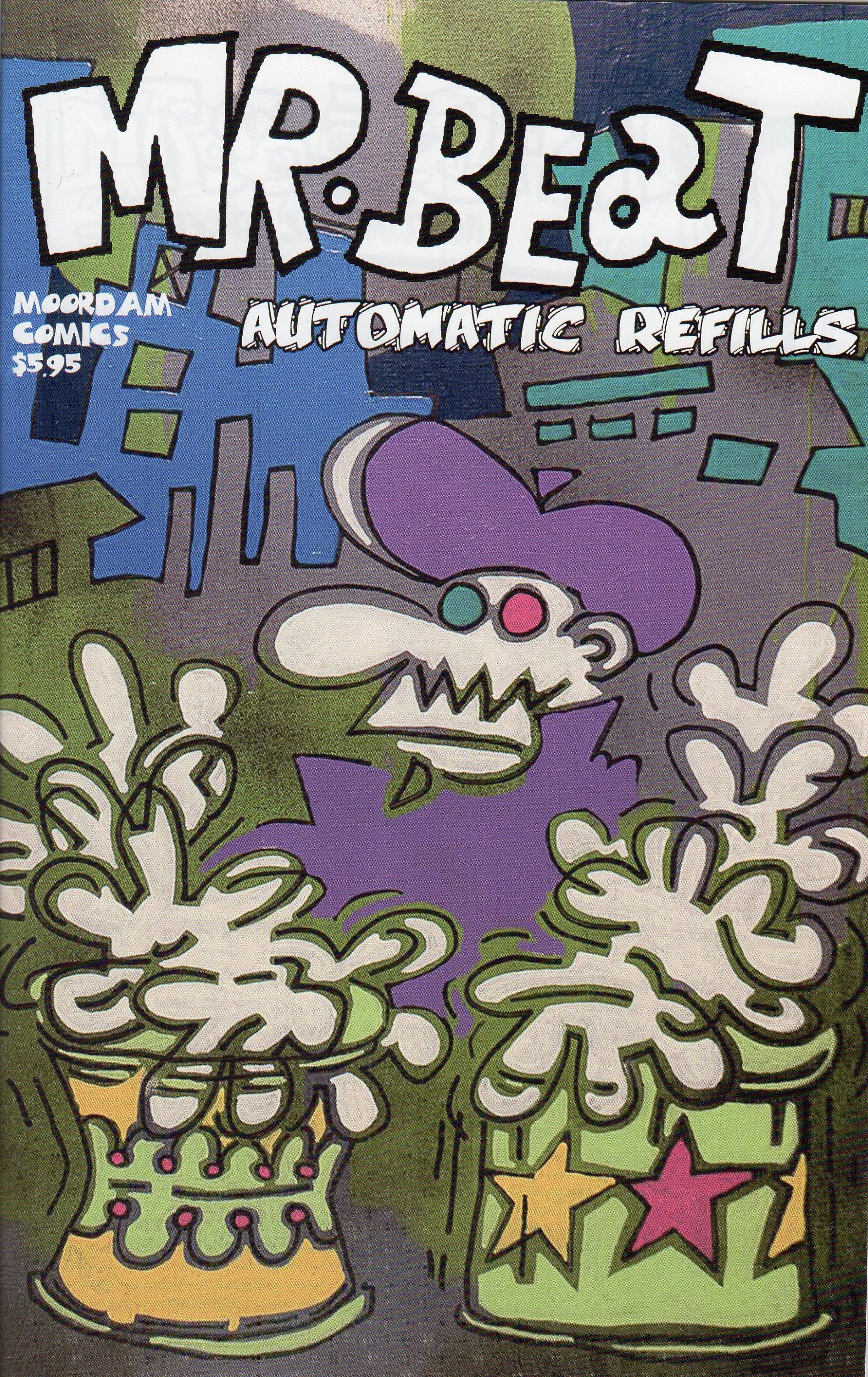 Mr. Beat Automatic Refills - Moordam Comics - Chris Yambar - Etsy