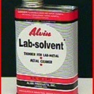 Alvin Lab-metal 24 Oz & 1 Pint Solvent 24 Oz - Etsy