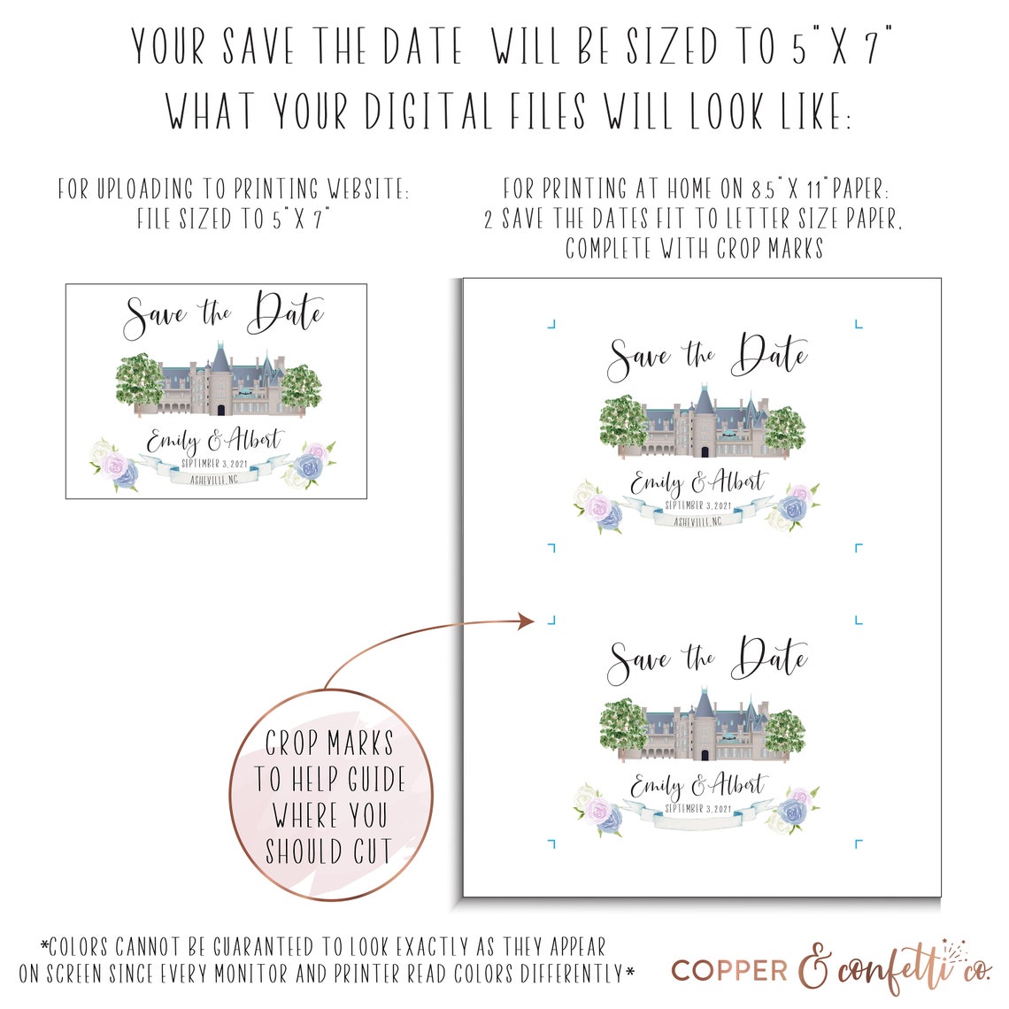 Custom venue illustration Save the Date click now to | Etsy