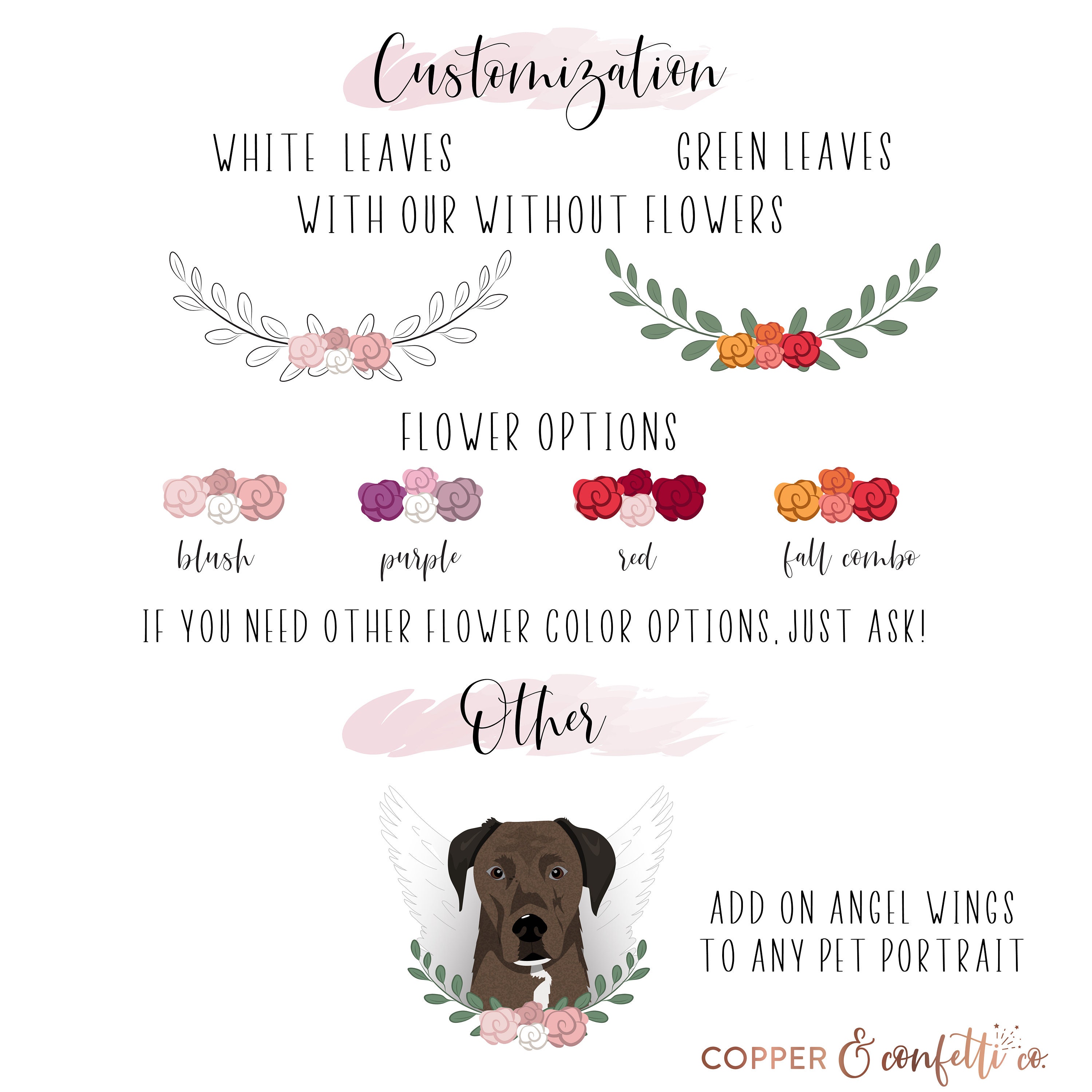 Custom 1 Pet Illustration Signature Drink Sign, Print at Home, Digital ...
