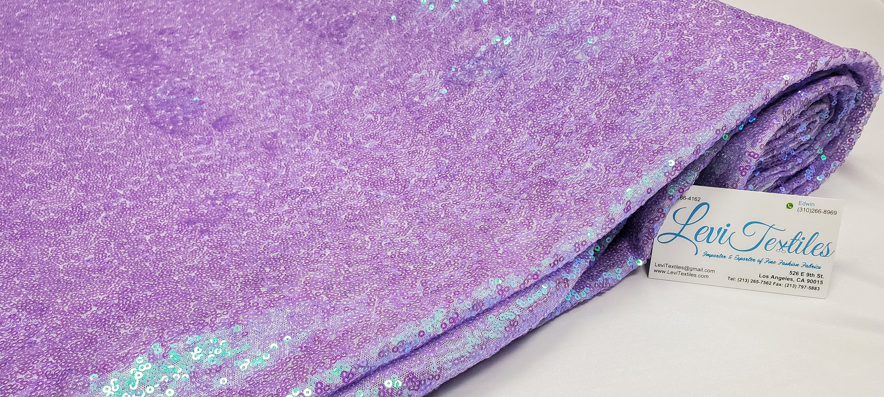 Iridescent Lilac Glitz Sequins Fabric / 3mm Sequin on Poly - Etsy