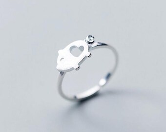 Pig ring | Etsy