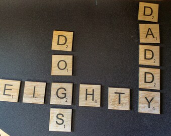 Large Scrabble Tiles | Etsy