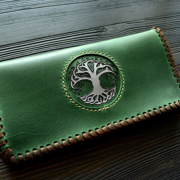 Tree of Life Wallet - Etsy