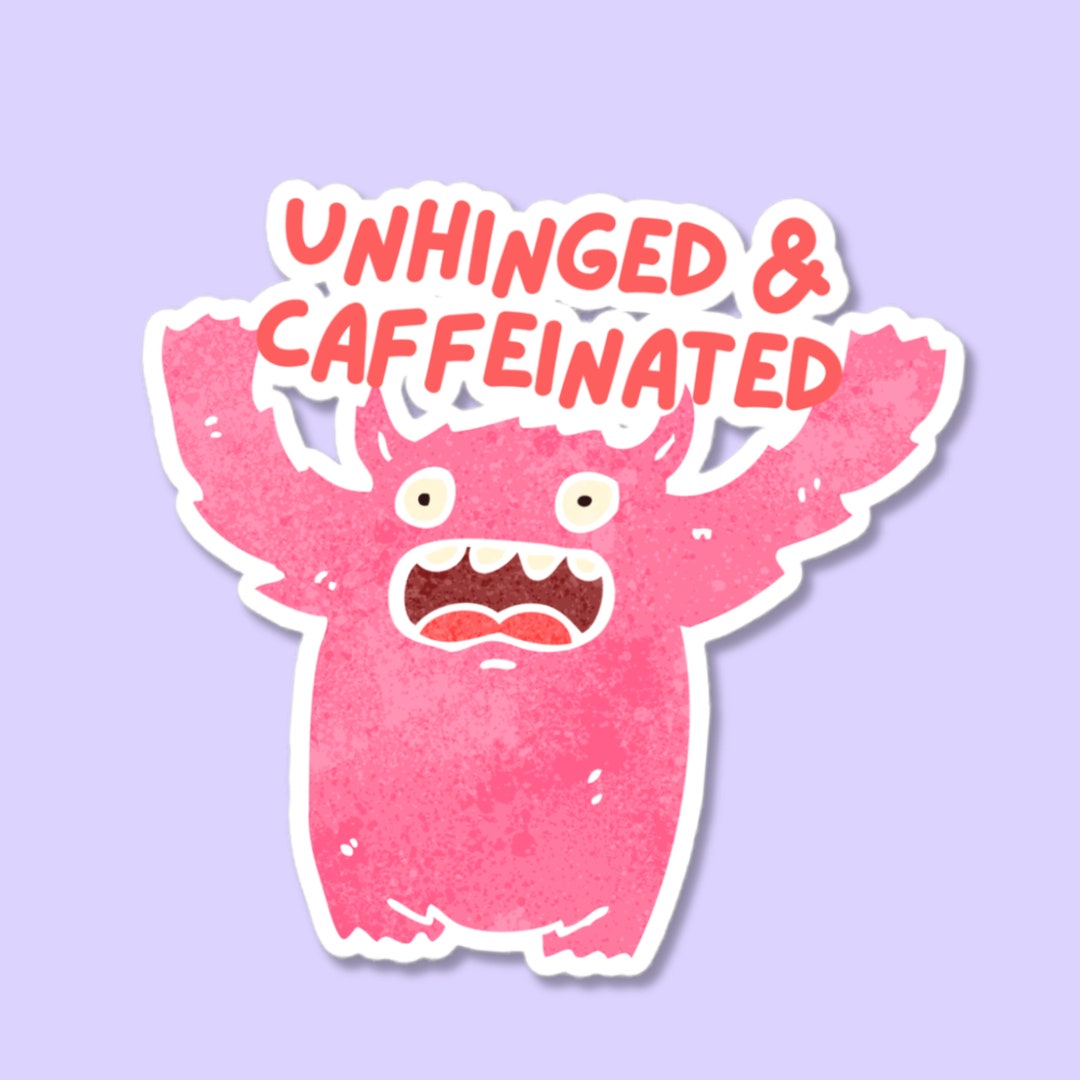 Unhinged and Caffeinated: Cutiepie Vinyl Stickers - High Opacity ...