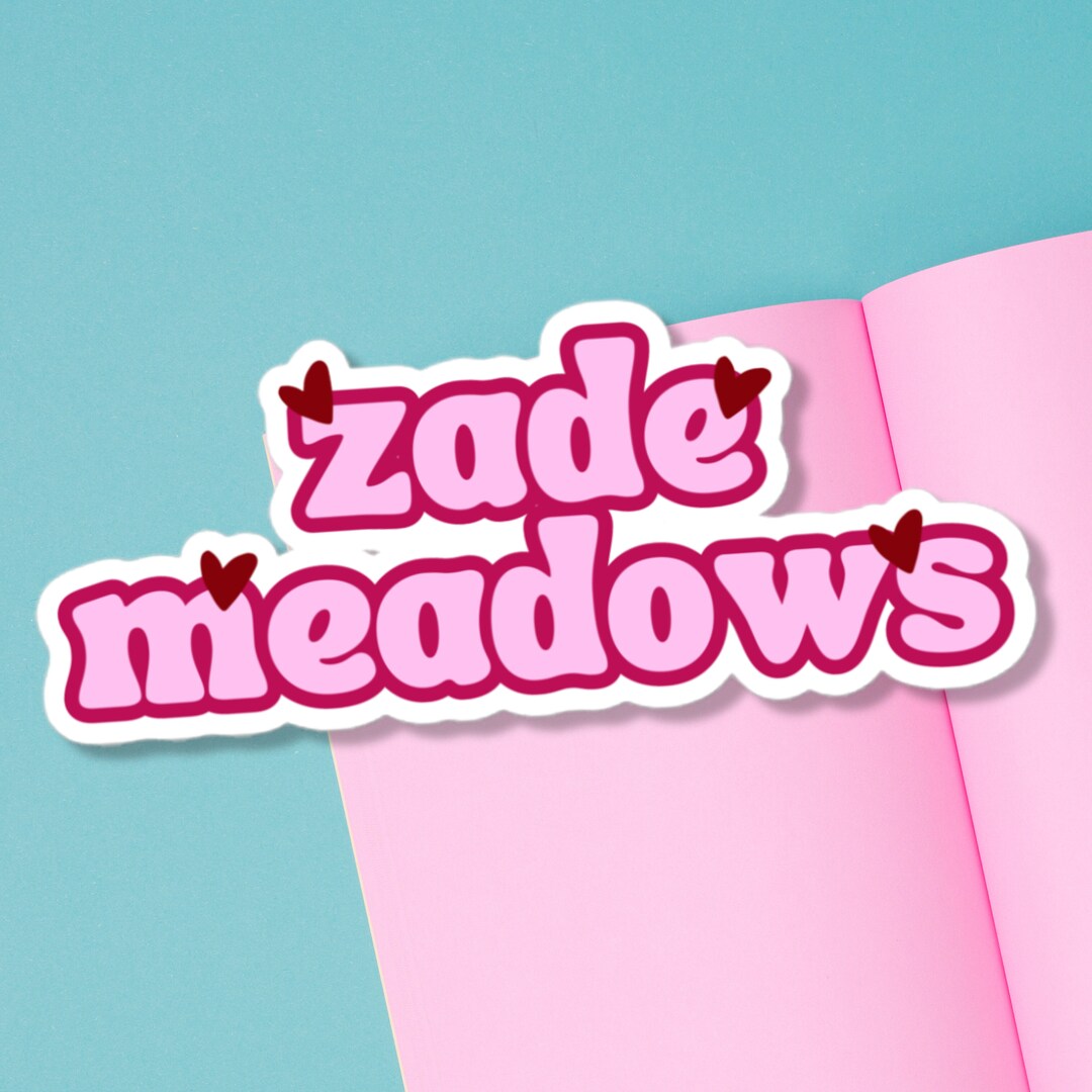 Zade Meadows: Dark Romance Vinyl Stickers - High Opacity, Durable ...
