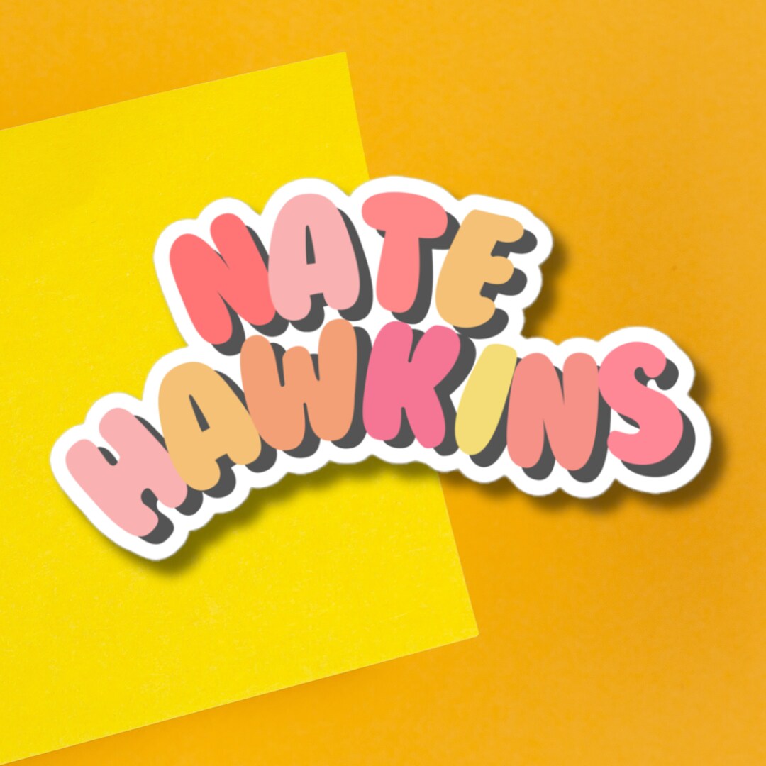 Nate Hawkins: Dark Romance Vinyl Stickers High Opacity, Durable Decals ...
