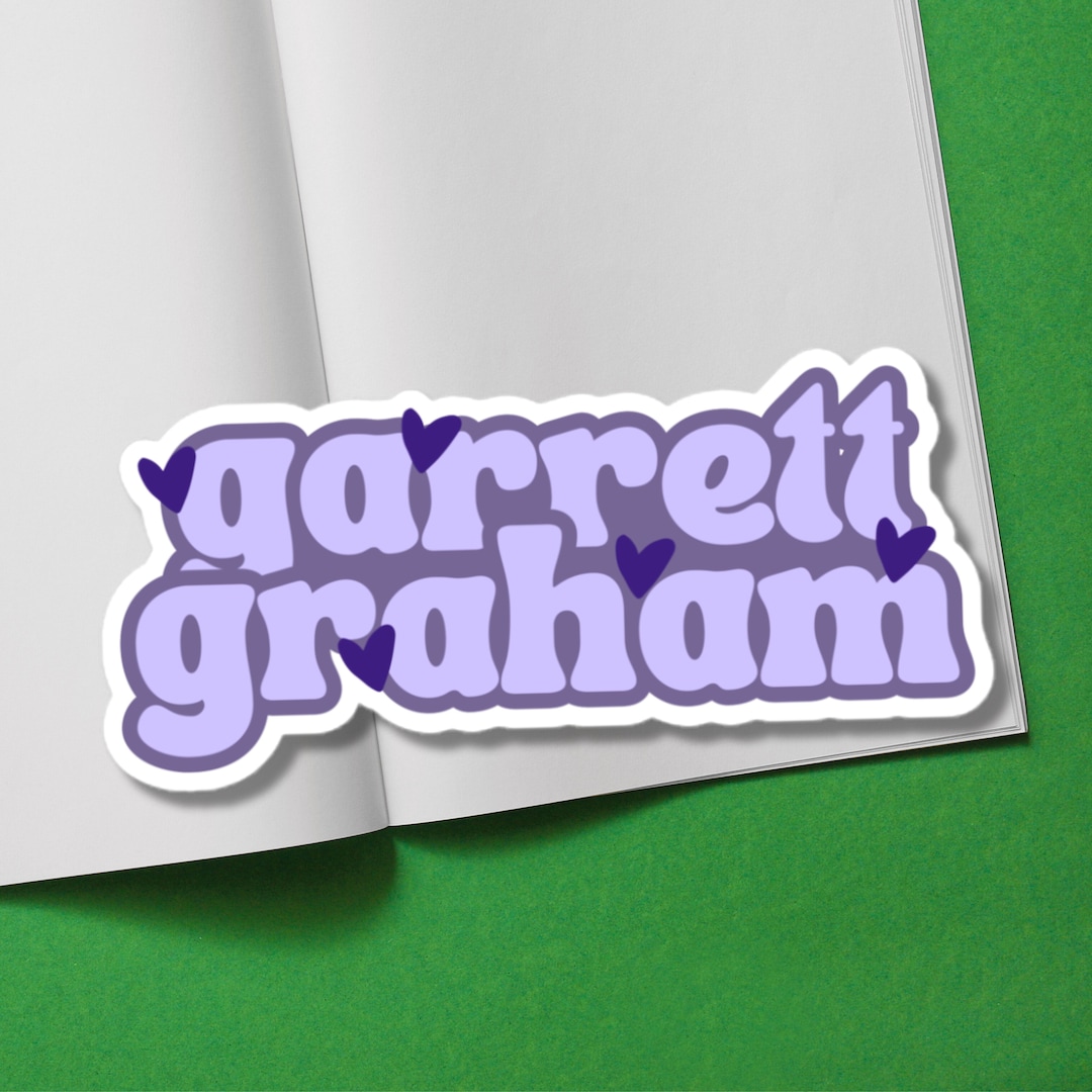 Garrett Graham: Dark Romance Vinyl Stickers High Opacity, Durable ...