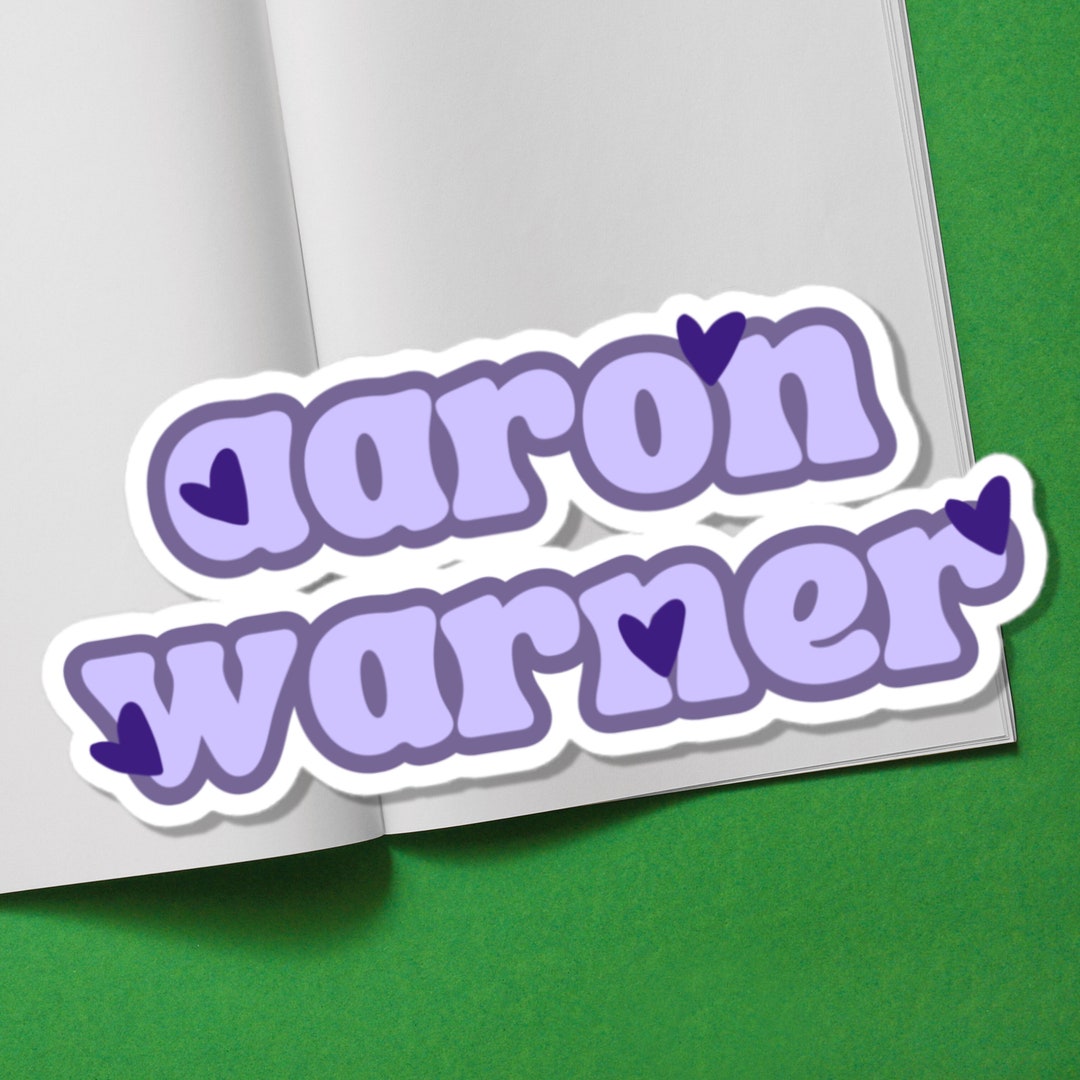 Aaron Warner: Dark Romance Vinyl Stickers - High Opacity, Durable ...