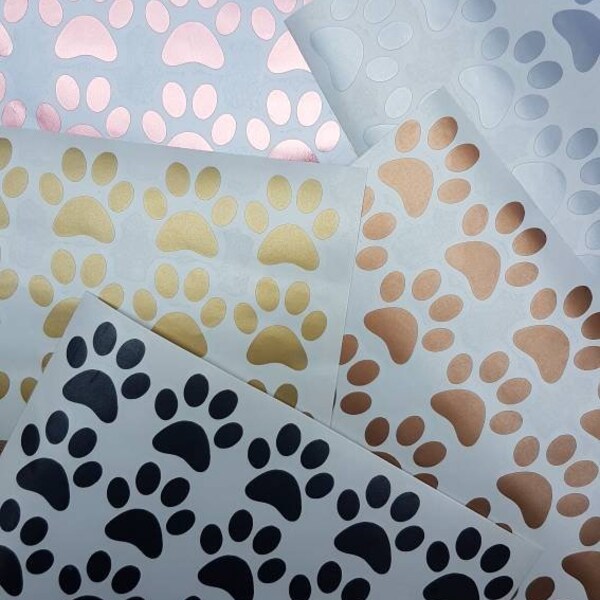 Paw Print Vinyl - Etsy