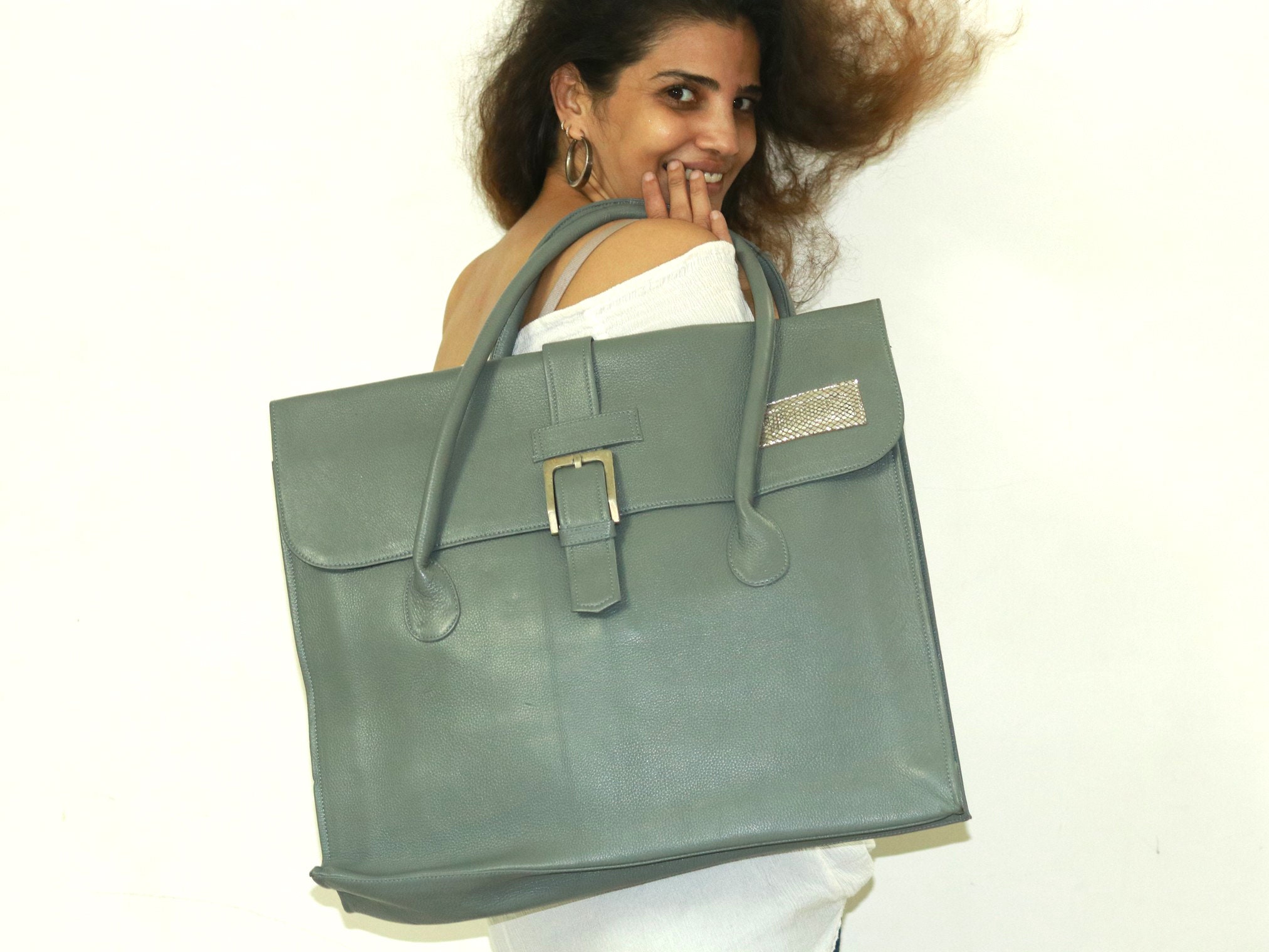 BIG OFFICE Bag Leather Purse Office Bag Leather Laptop Bag Leather ...