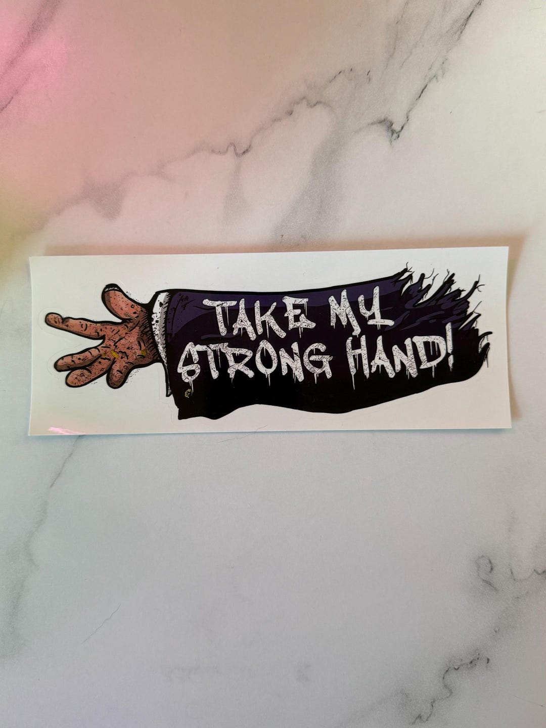 Scary Movie - Take My Strong Hand Sticker LARGE - Etsy