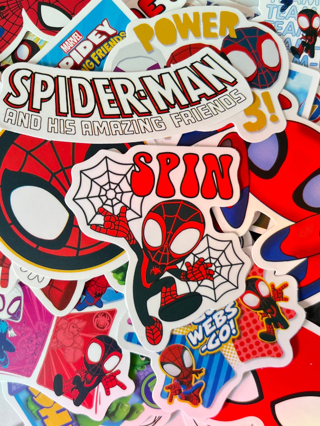 Spidey & His Amazing Friends, Spiderman Stickers, Marvel, Stickers ...