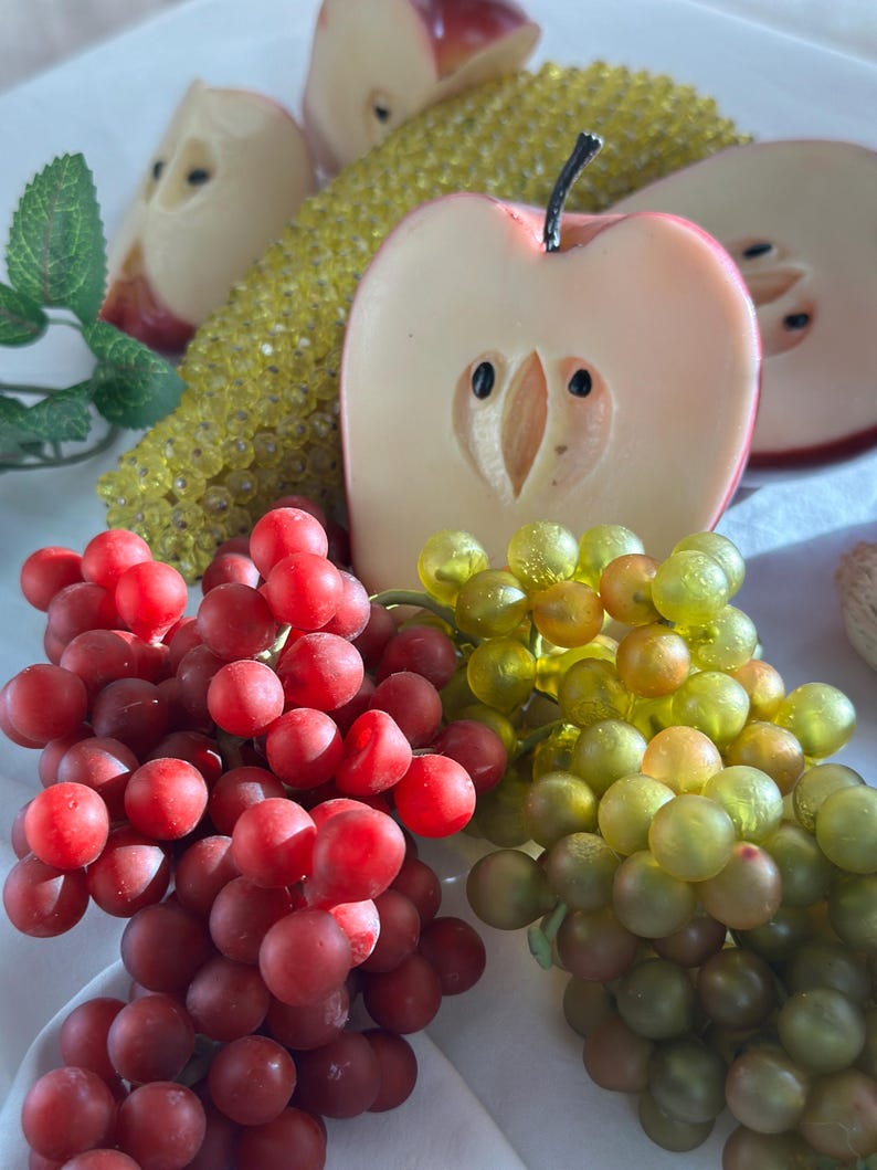 Vintage Beaded Sequin Fruit: Retro 1970s Decor (12 Pieces) - Etsy