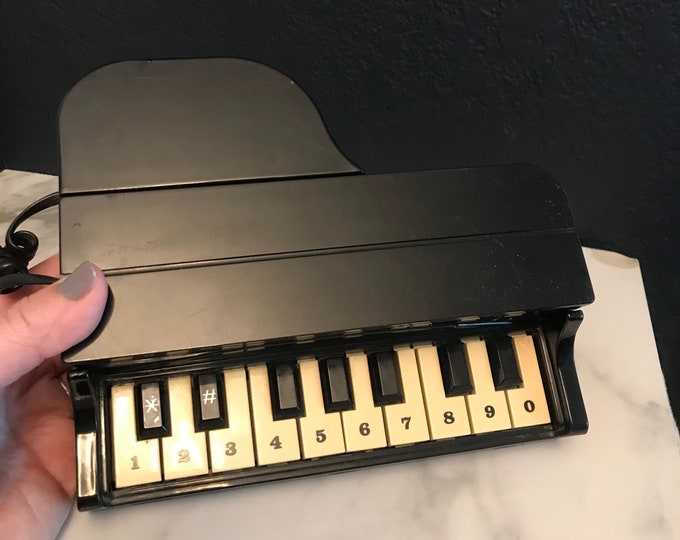 Grand Piano Telephone Columbia Vintage 80s Model PN-10 - Etsy