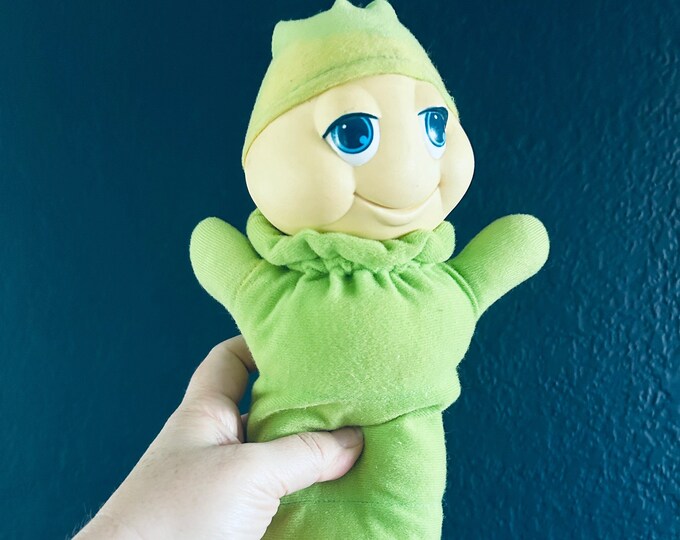 Gloworm Vtg 1982 Hasbro Preschool Green 12” Plush Toy Zipper Stuck - Etsy