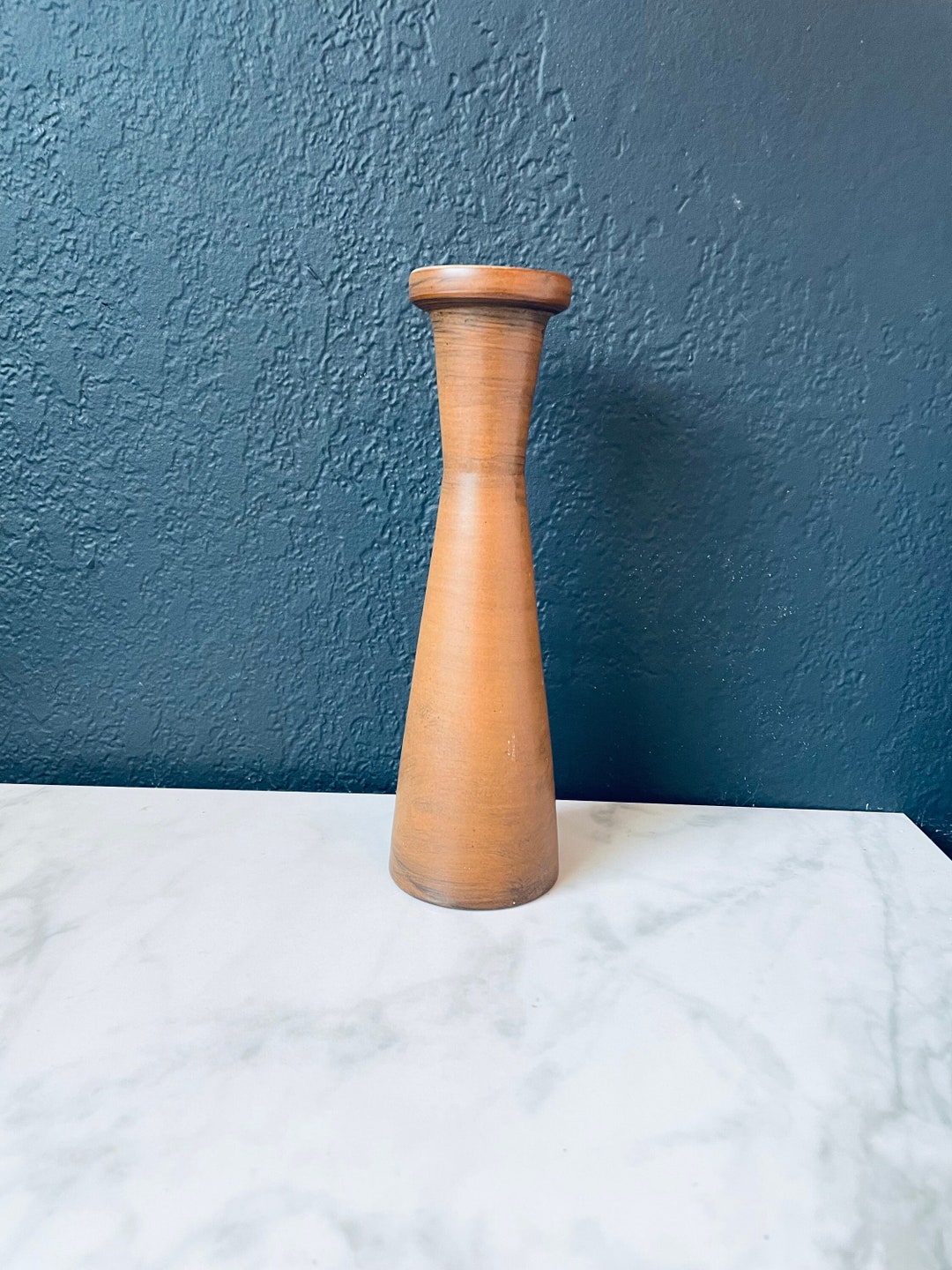 Nittsjo Swedish Art Pottery Vase 1368 8” MCM Scandinavian - Etsy