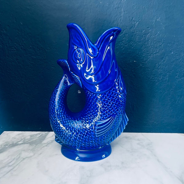Blue Jug - Etsy