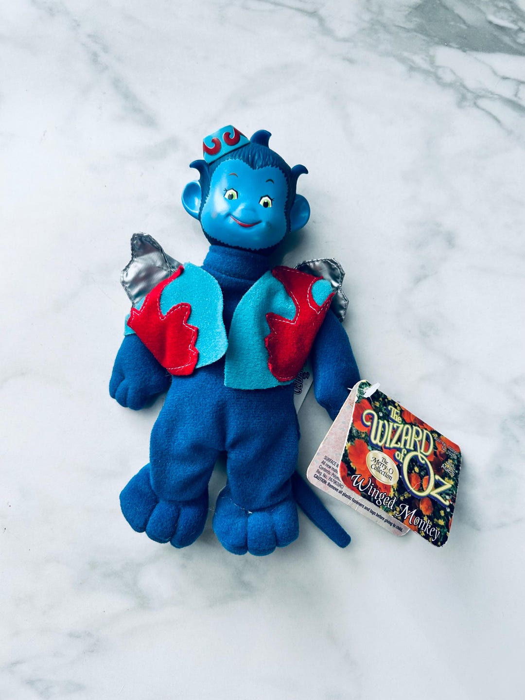 Wizard of Oz Flying Monkey Plush With Tag 1998 90s Toy Doll - Etsy