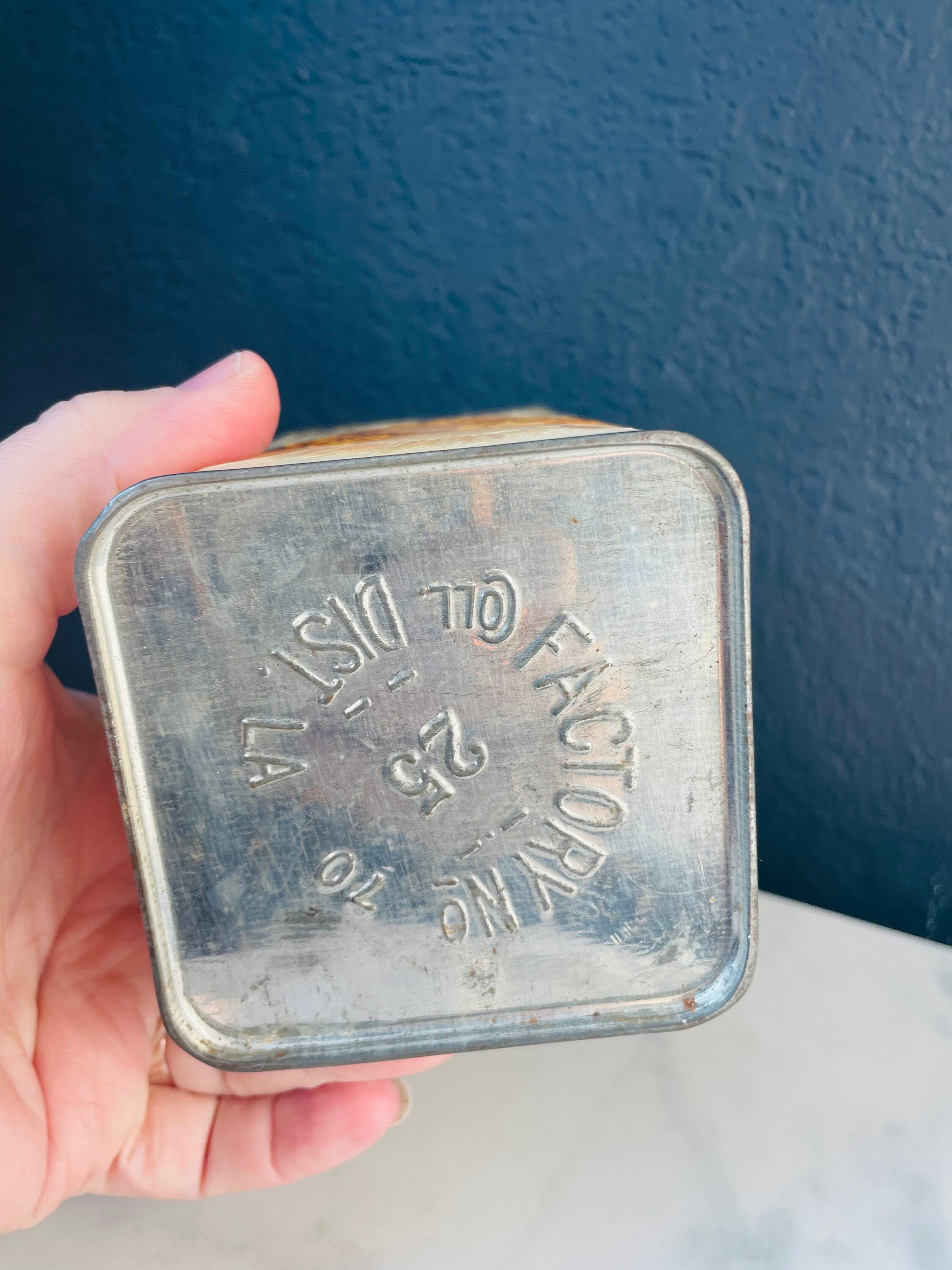 Della Rocca Cigar Tin 1920s Paper Label Rare 6 H - Etsy