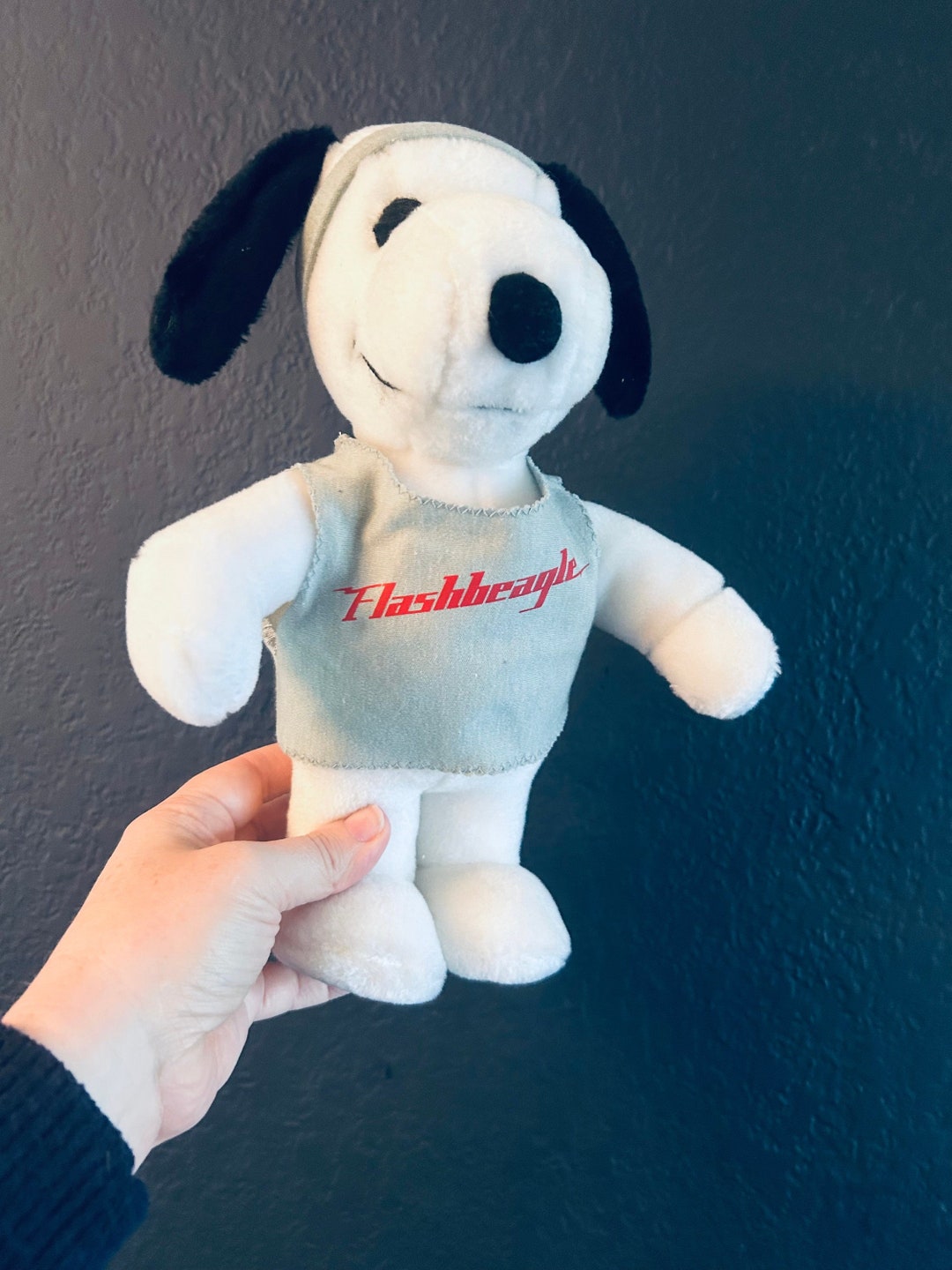 Snoopy Flashbeagle 80s Plush 10 Flashdance Parody Peanuts - Etsy