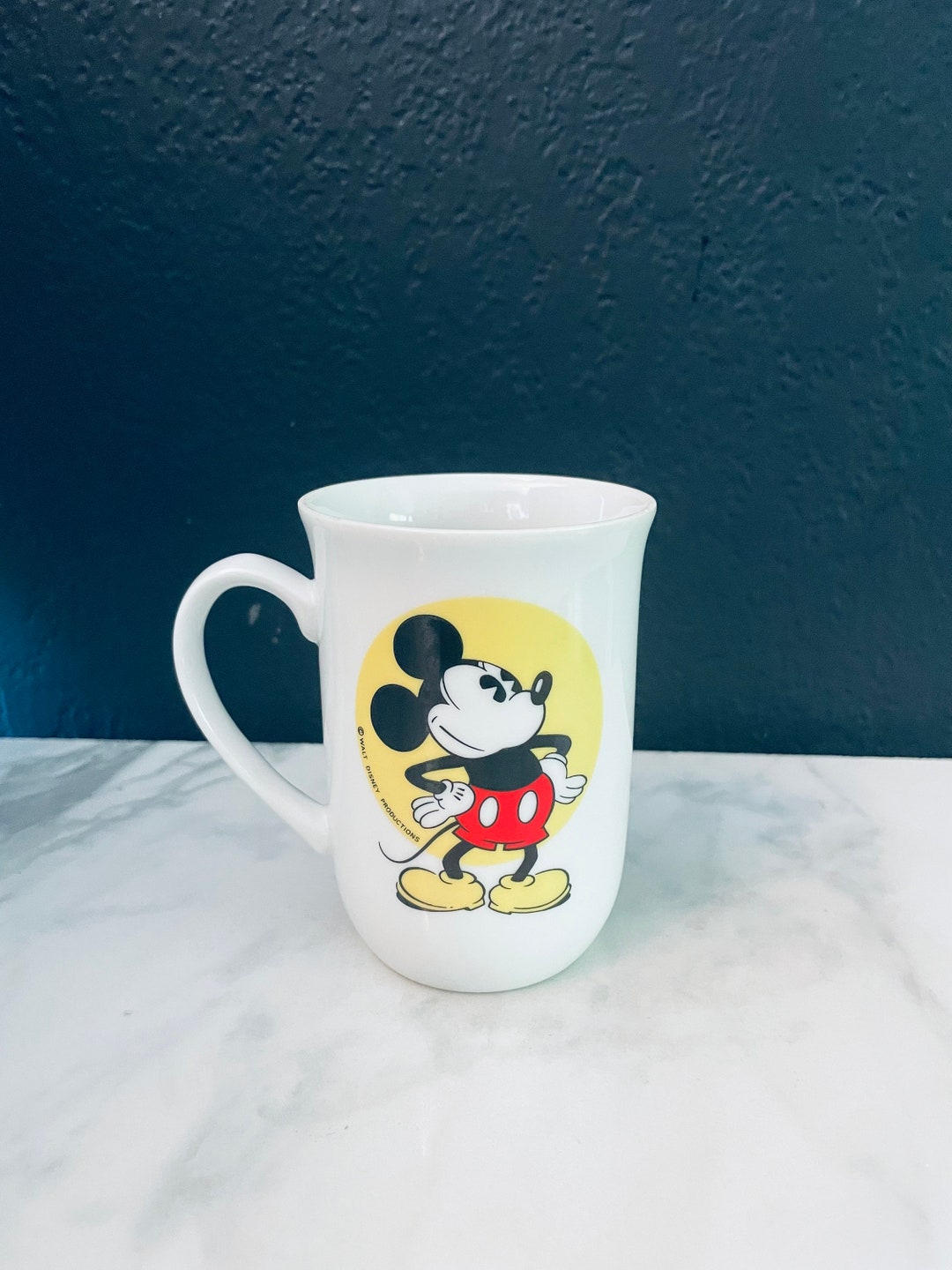 Mickey Mouse Disney World Mug 70s Japan - Etsy