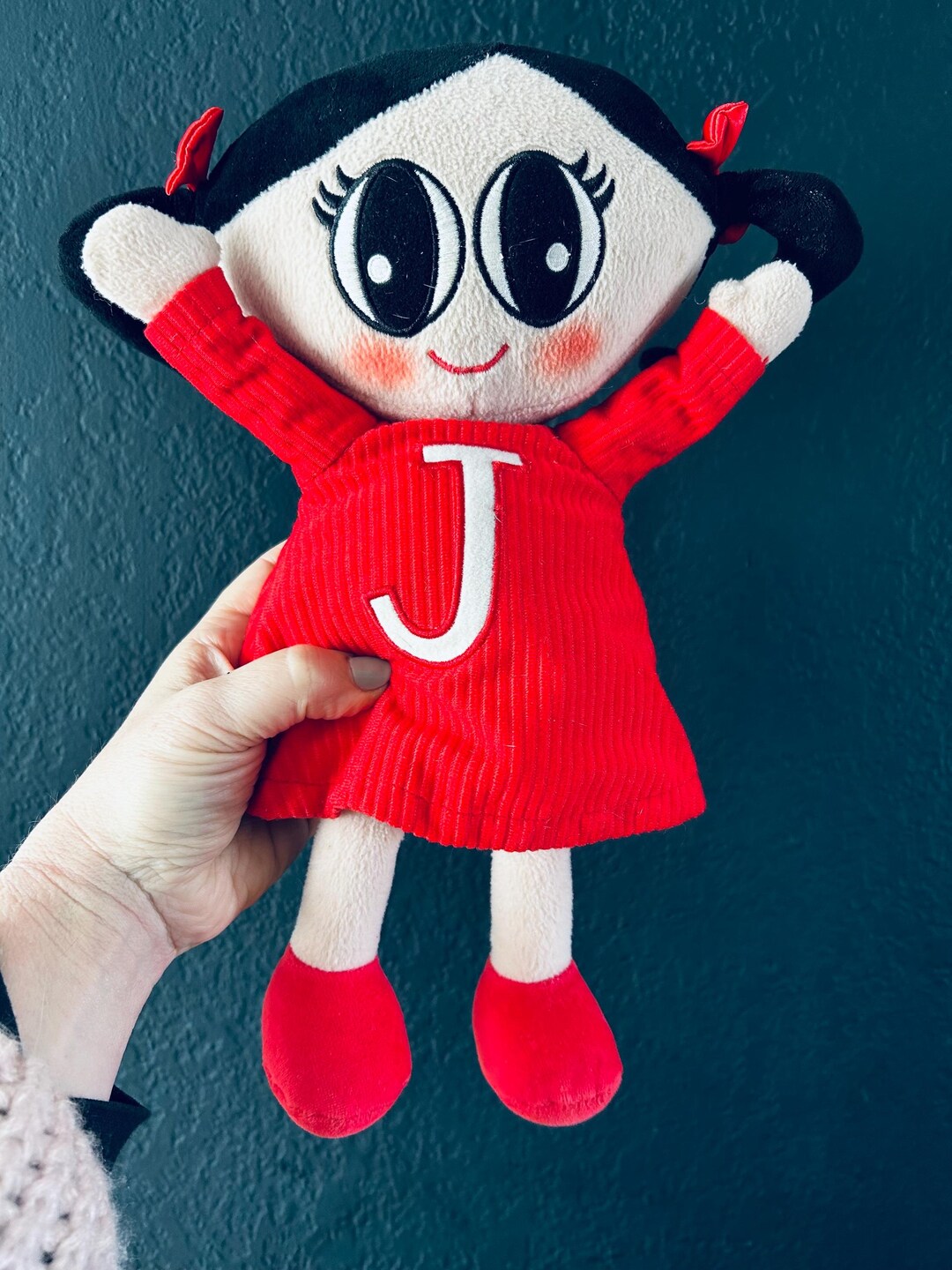 Juno Baby Doll Plush Rare Rhythm Adventure San Francisco Corduroy Red ...