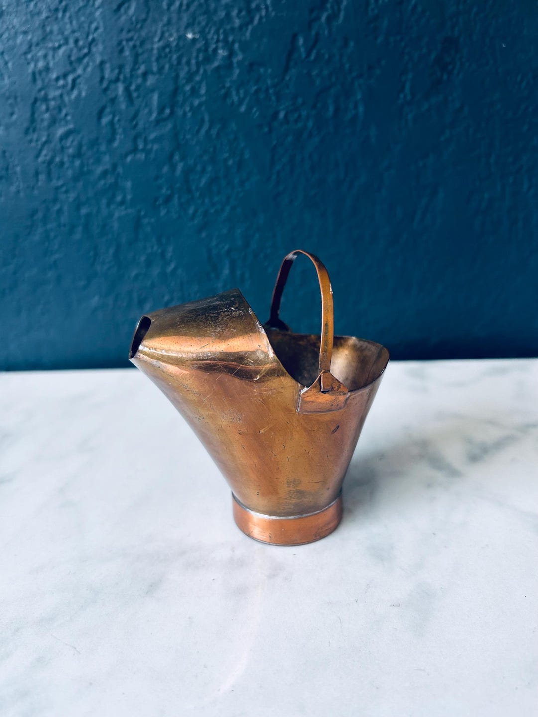 Copper Mini Pouring Basket With Handle 4” H - Etsy