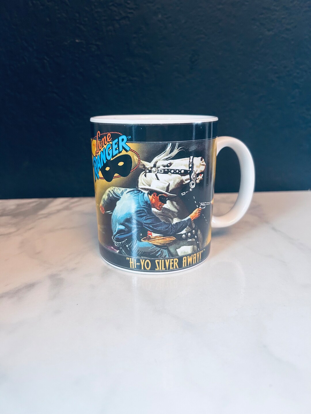 Lone Ranger Mug Hi Ho Silver Horse Tonto Movies - Etsy