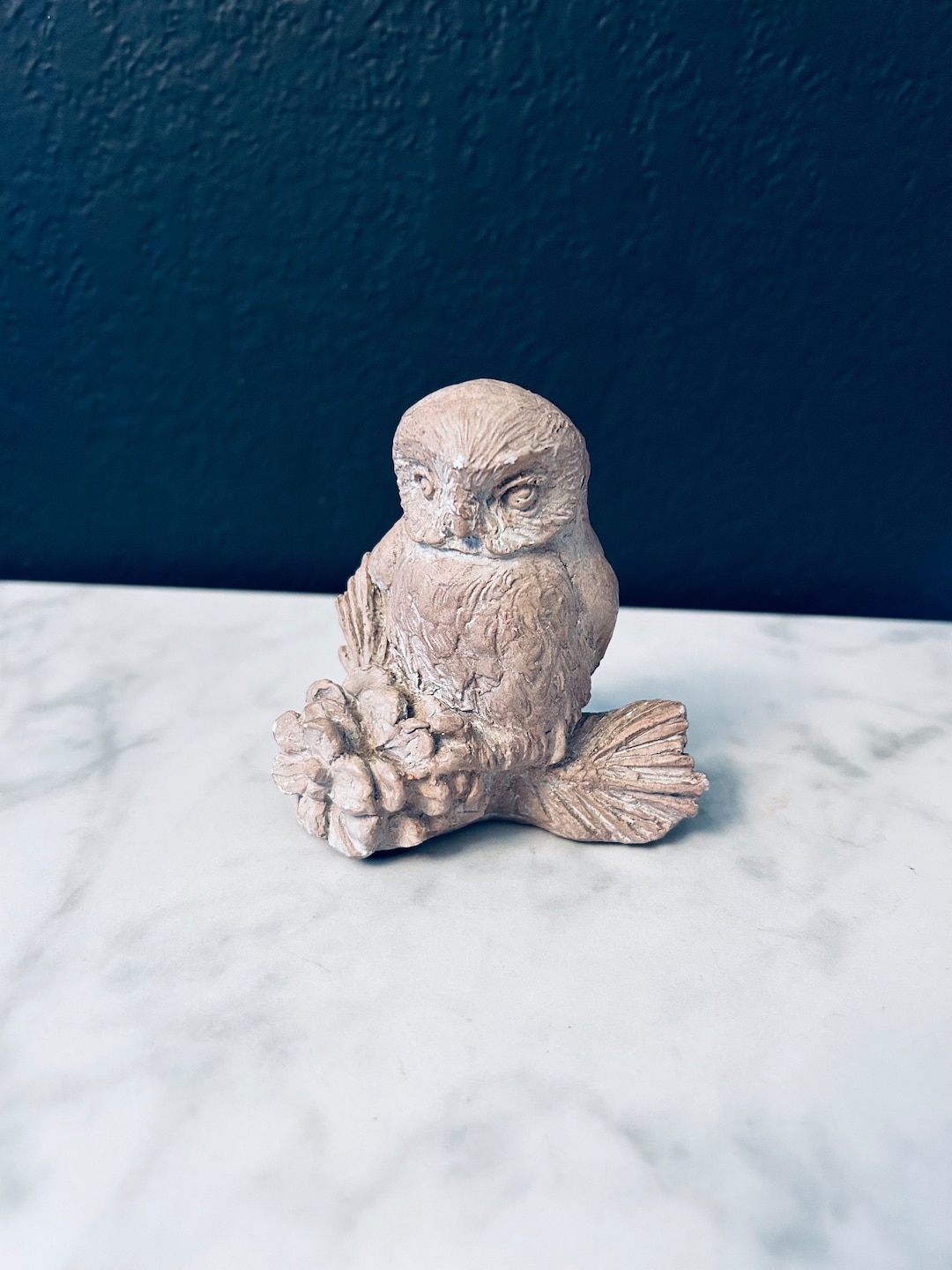 Austin Prod 1978 Owl Figurine 4” H 70s Stamped - Etsy