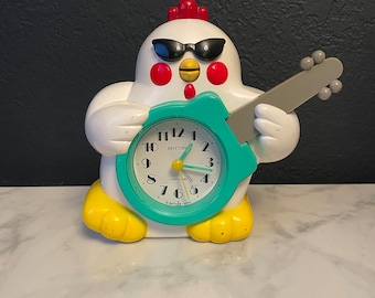 Vintage 80s Alarm Clock - Etsy