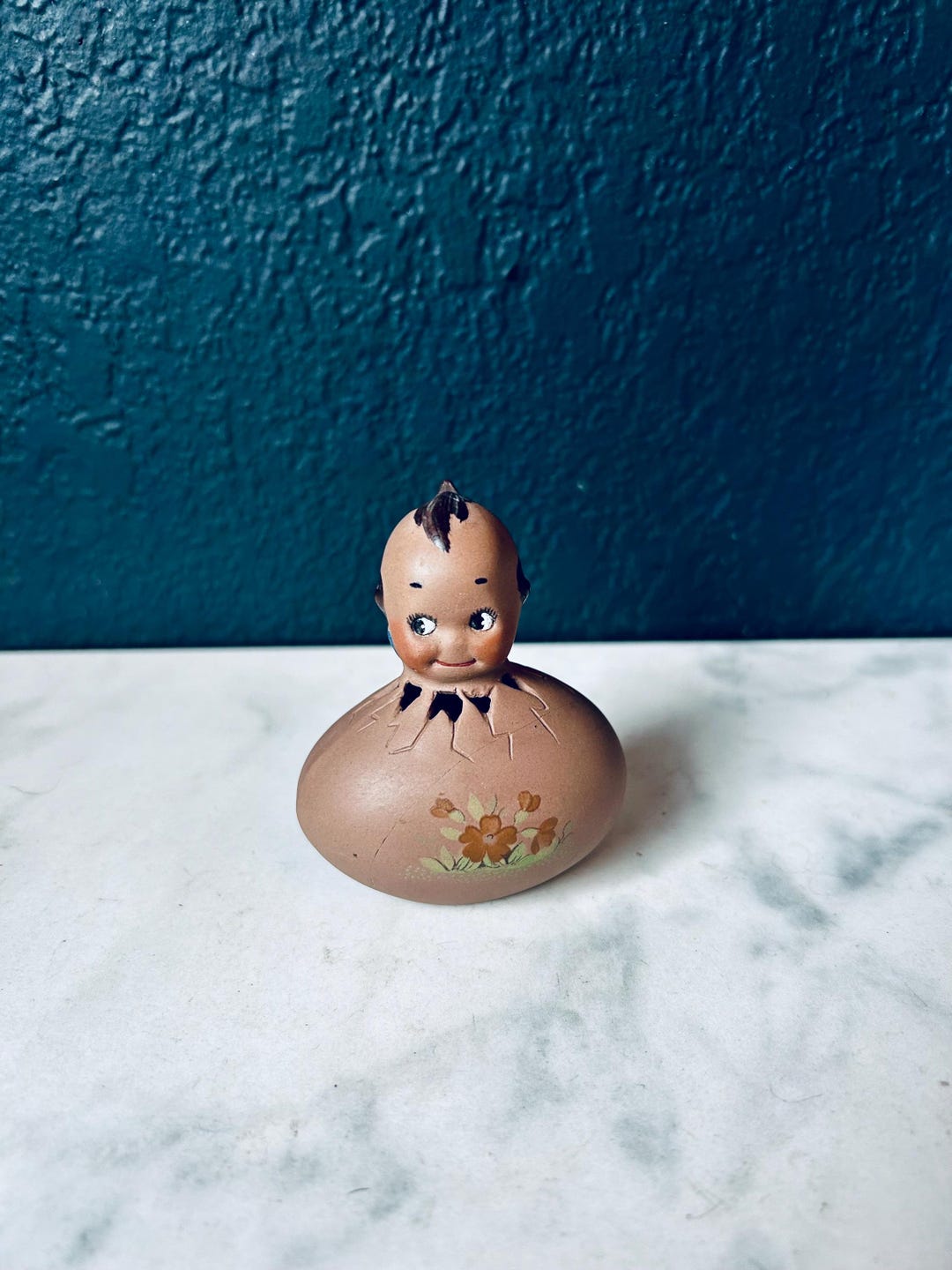 Kewpie Doll Chocolate Easter Egg 1973 Hand Painted Stamped 70s Rare - Etsy