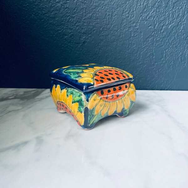 Pottery Trinket Box - Etsy