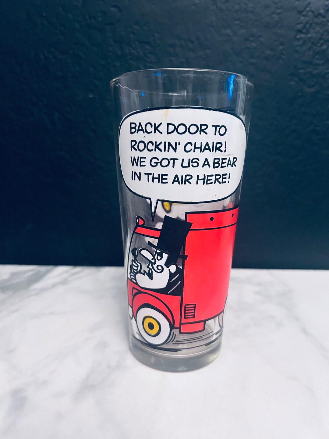 Dudley Snidely Pizza Hut Glass CB Lingo Helicopter Red Truck PAT Ward ...