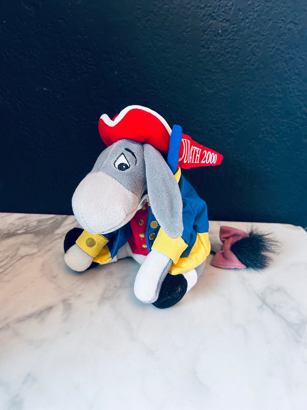 Eeyore Plush July 4th Colonial Patriotic Disney World Winnie the Pooh 7 ...