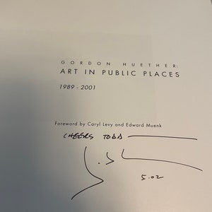 Gordon Huether Signed Book Art in Public Spaces 2001 - Etsy