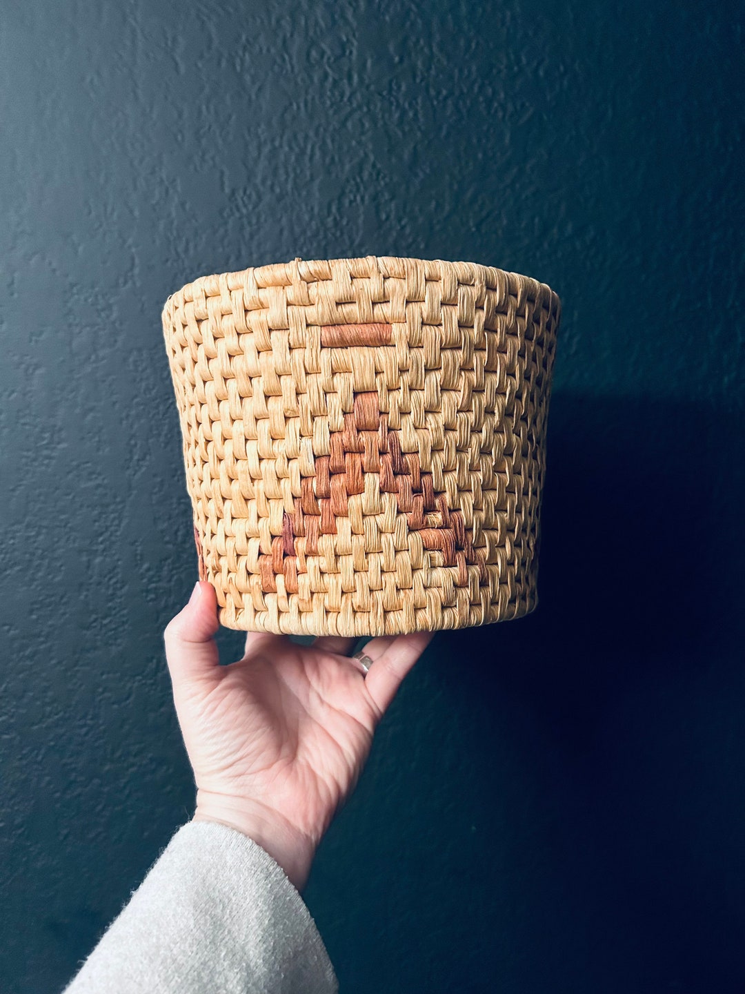 Yucca Wrapped Basket Southwest Coil 6.5 H X 8 D - Etsy