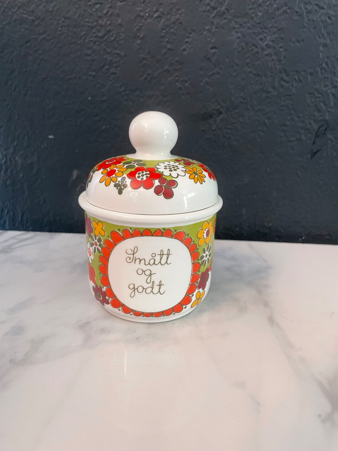 Juri Designs Norway Folklore Apothecary Trinket Jar 5 H Rare - Etsy